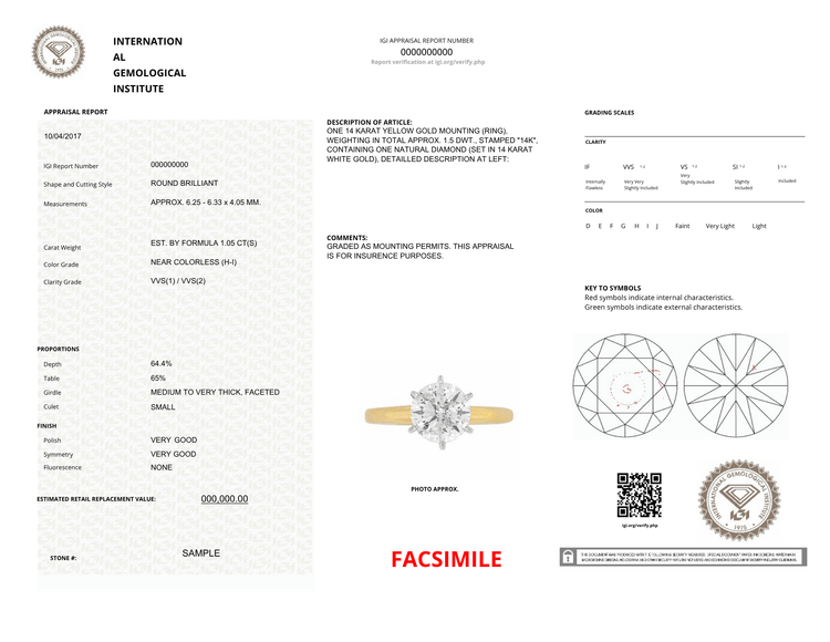 IGI Certificate for Lab-Grown Diamonds | How to Verify Online – JDF